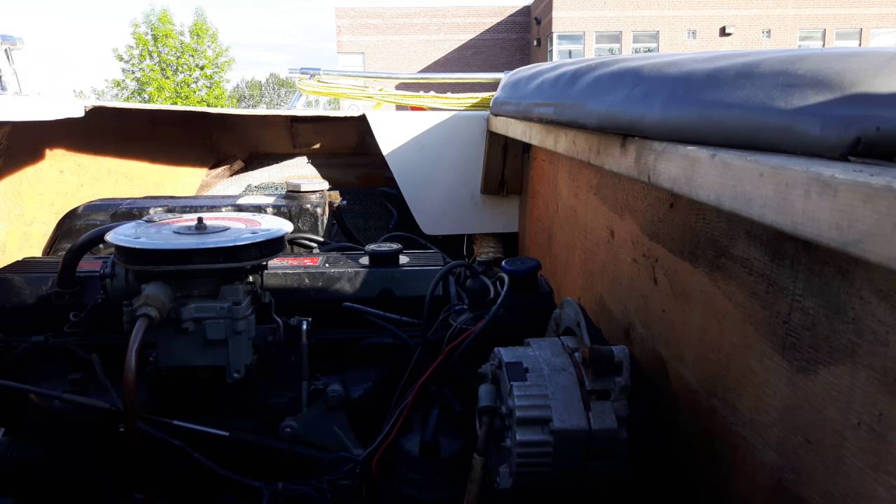 Mercruiser 485 startup problem ? - YouTube