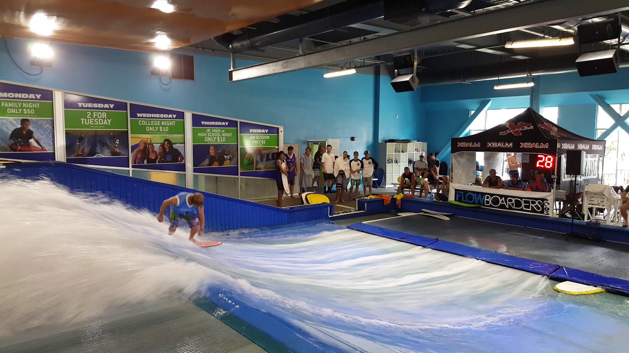 FlowRider Utah Ogden Surf Machine FLOW Tour Best of the Best - YouTube