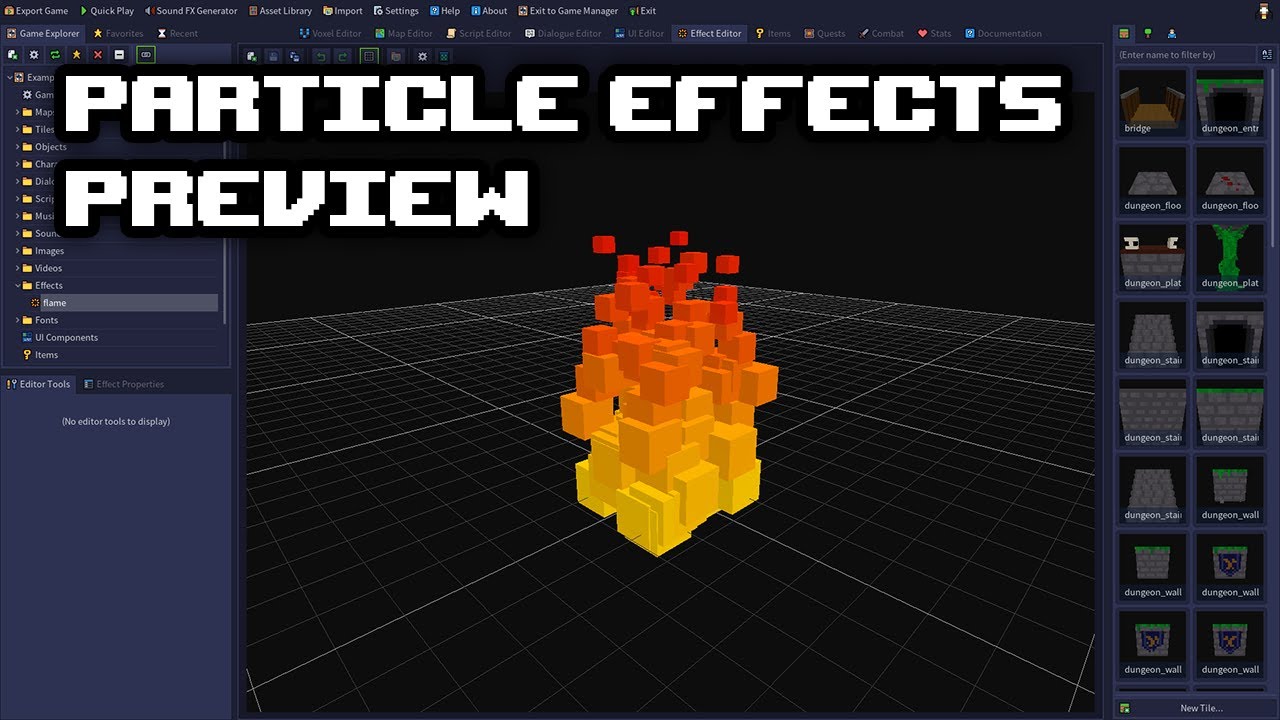 RPG in a Box - Particle Effects Preview - YouTube