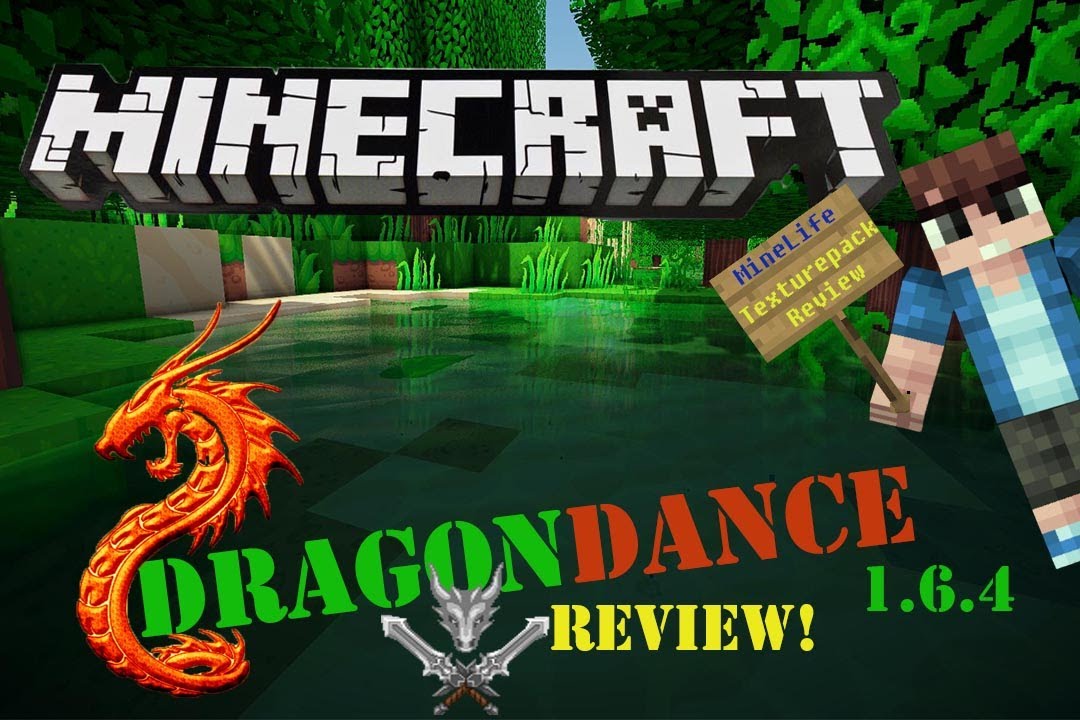 Minecraft | Dragon Dance Ressourcepack Review 1.6.4 | MineLife - YouTube