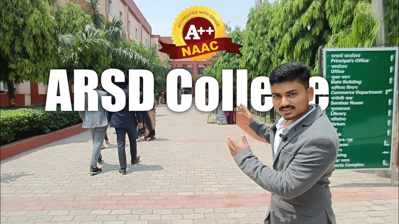 ARSD College Full Tour (Delhi University) || Maths Honours Farewell🎉 ...