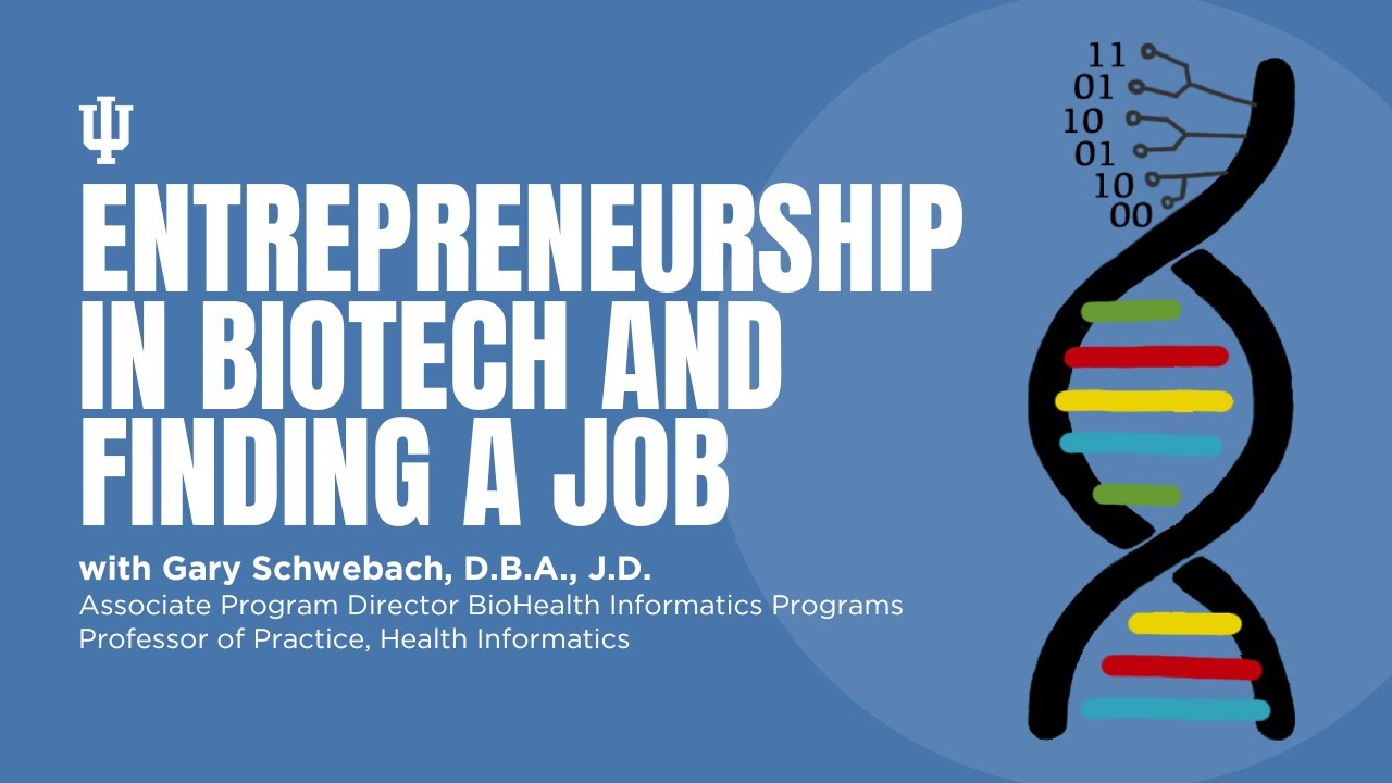 BMIC Biotech Entrepreneurship and Finding a Job - YouTube