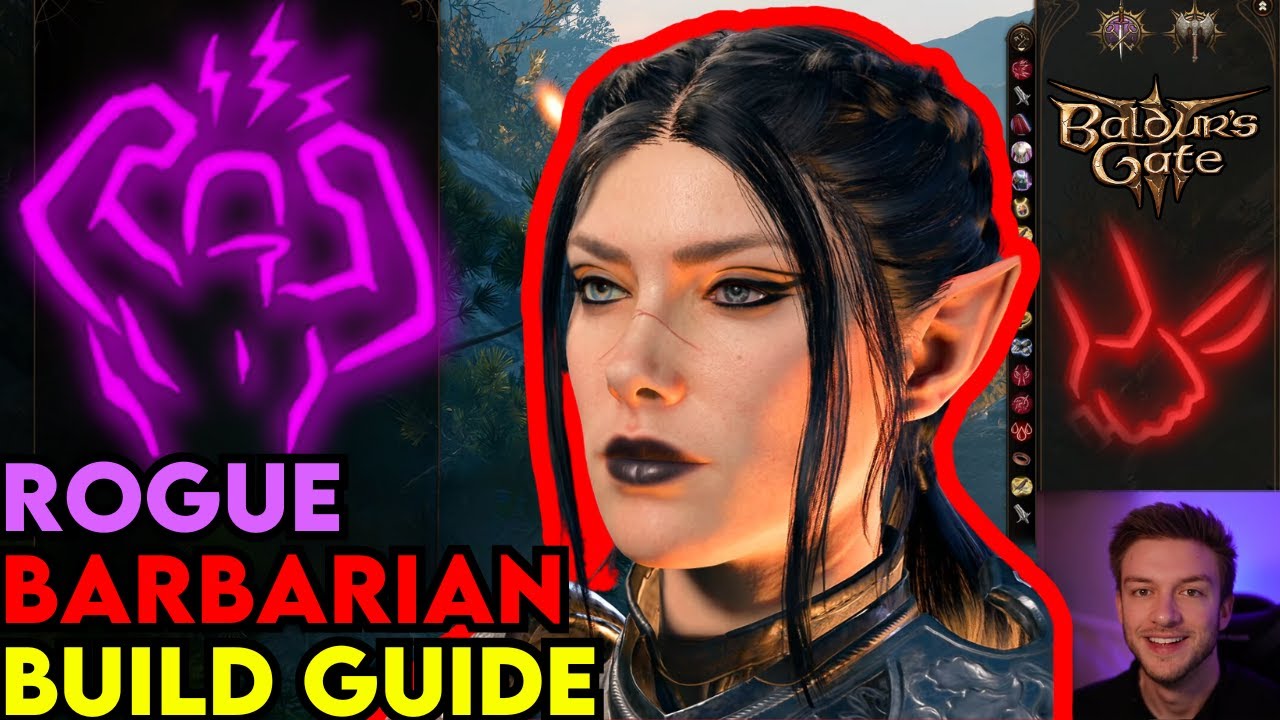 Rogue / Barbarian Multiclass Build Guide - Baldur's Gate 3 - YouTube