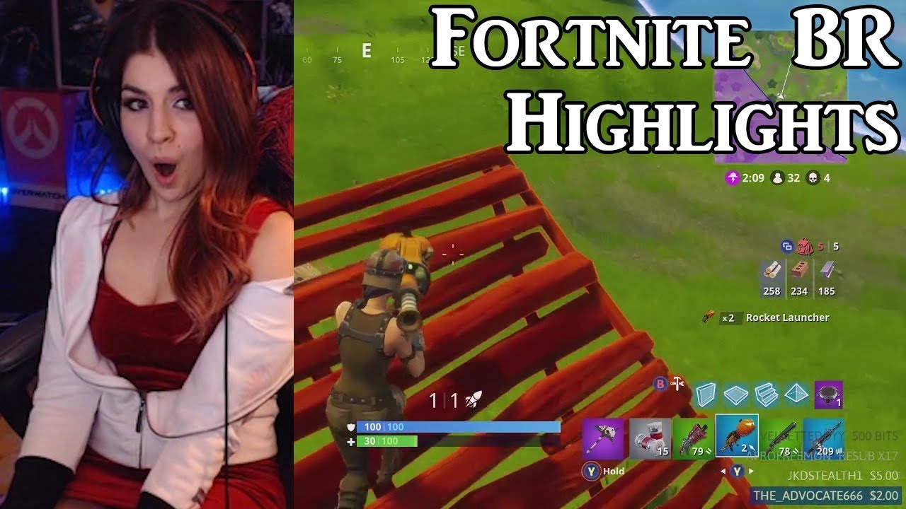 Fortnite Battle Royale Gameplay Highlights #4 (Kat Gunn) - YouTube