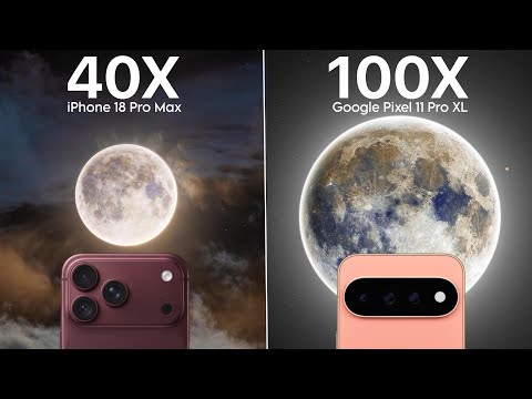 iPhone 18 Pro Max VS Google Pixel 11 Pro XL Live Zoom Test Comparison