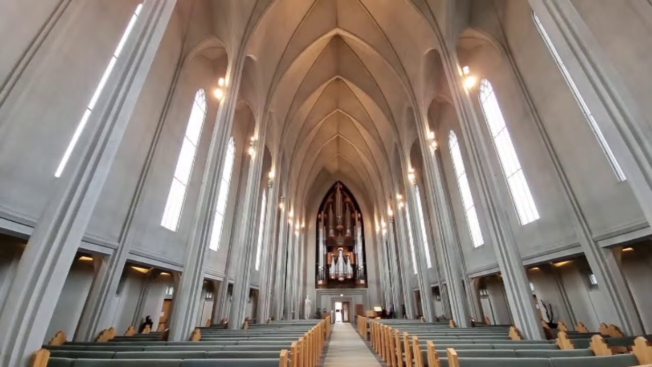 Inside Hallgrímskirkja church - YouTube