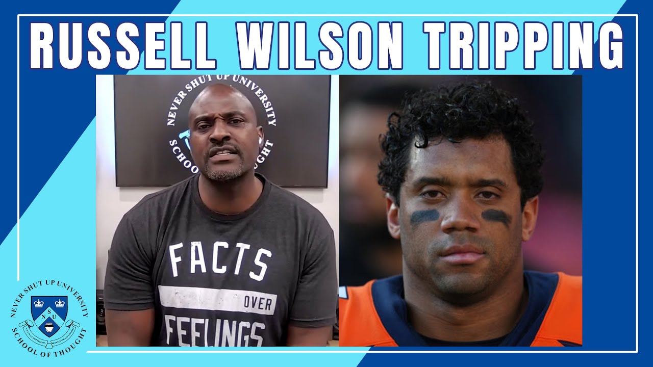 Russell Wilson Tripping | Never Shut Up - YouTube