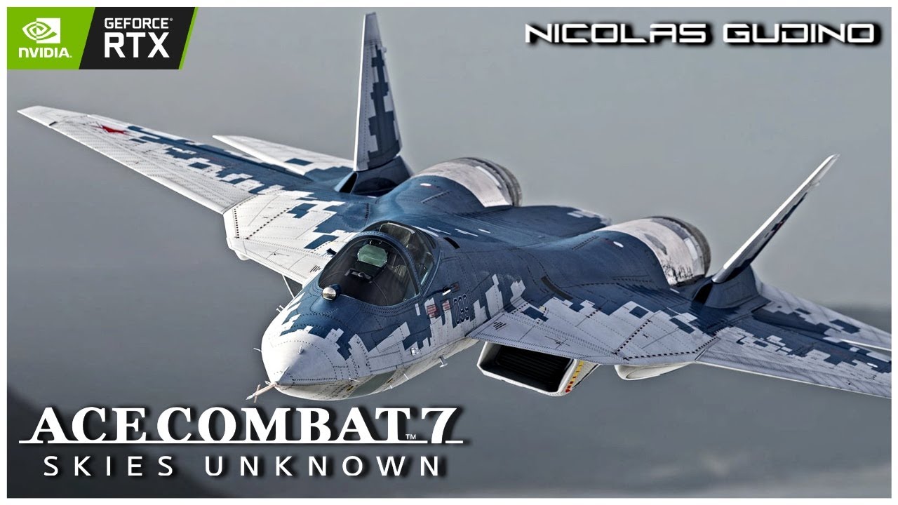 Su-57 Ace Combat 7 - Mastering the Stealth Jet - YouTube