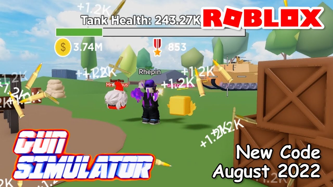 Roblox Gun Simulator New Code August 2022 - YouTube