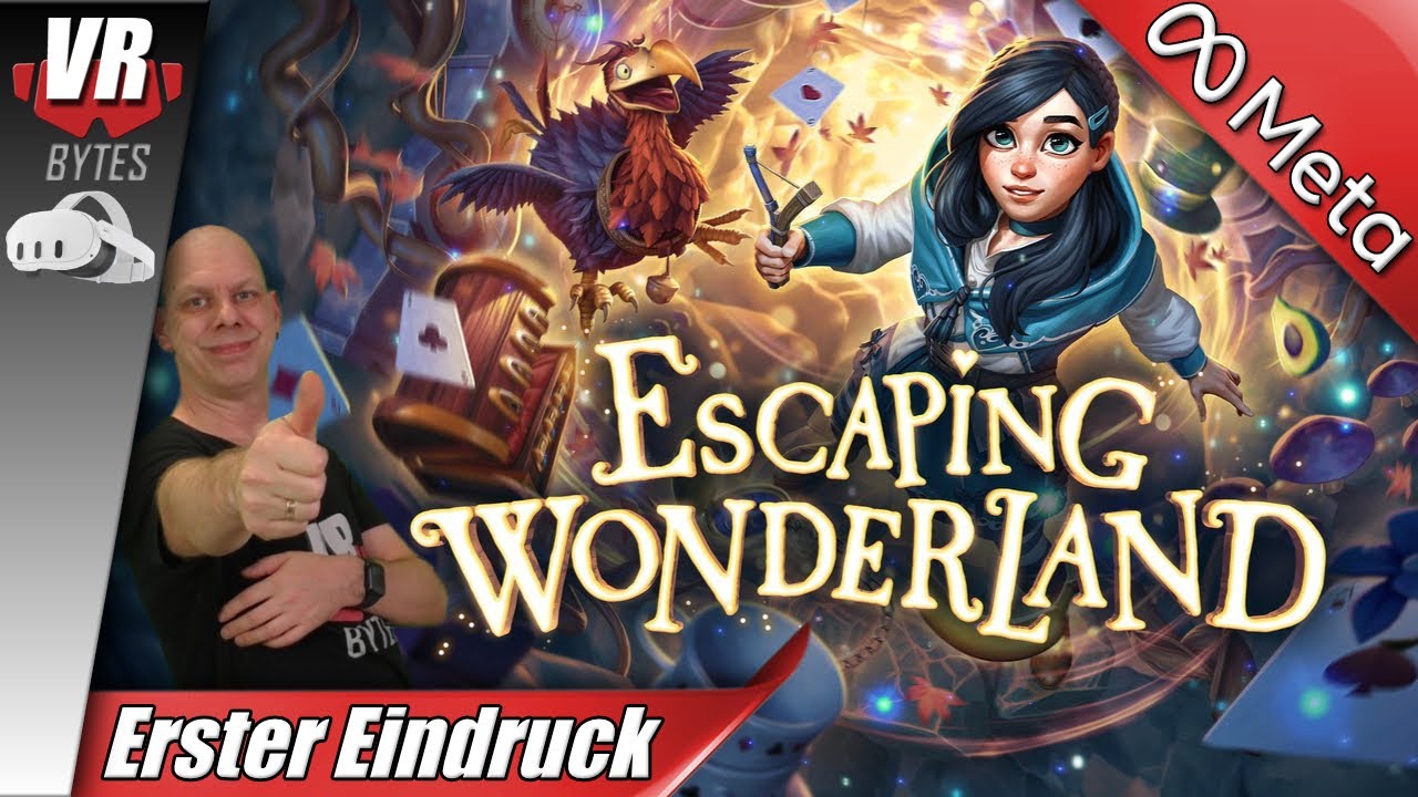Escaping Wonderland VR / Meta Quest 3 / Deutsch / Erster Eindruck ...
