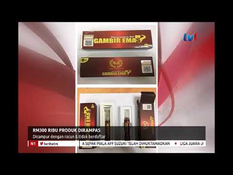 N1 – RM300 RIBU PRODUK DIRAMPAS – DICAMPUR DENGAN RACUN & TIDAK BERDAFTAR [7 NOV 2018]