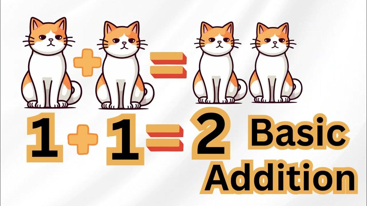 Basic Math Addition For Kids | Basic addition | Addition For Grade 2 ...