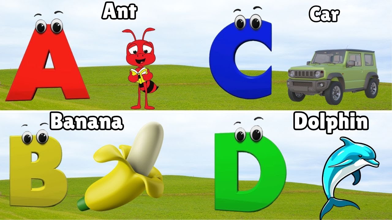 ABC Phonics Song , Toddlers learning video, A for Ant, ABC Song ...