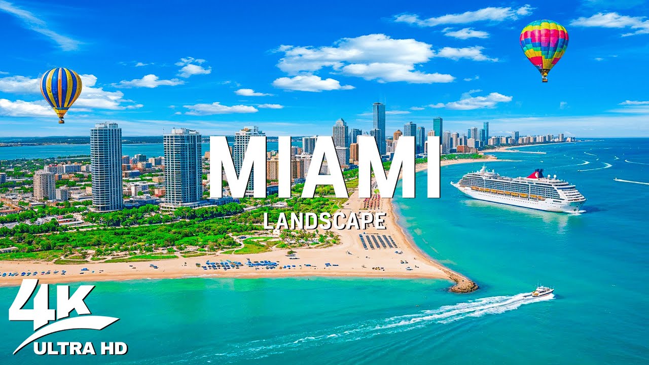 Miami 4K UHD – Explore Vibrant Beaches, Colorful Streets And Stunning ...