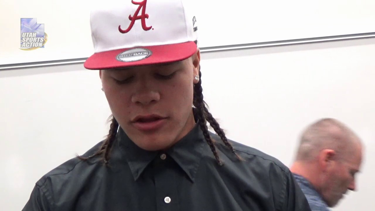 🅰🐘Olympus' Cameron Latu talks about why he committed to the Alabama ...