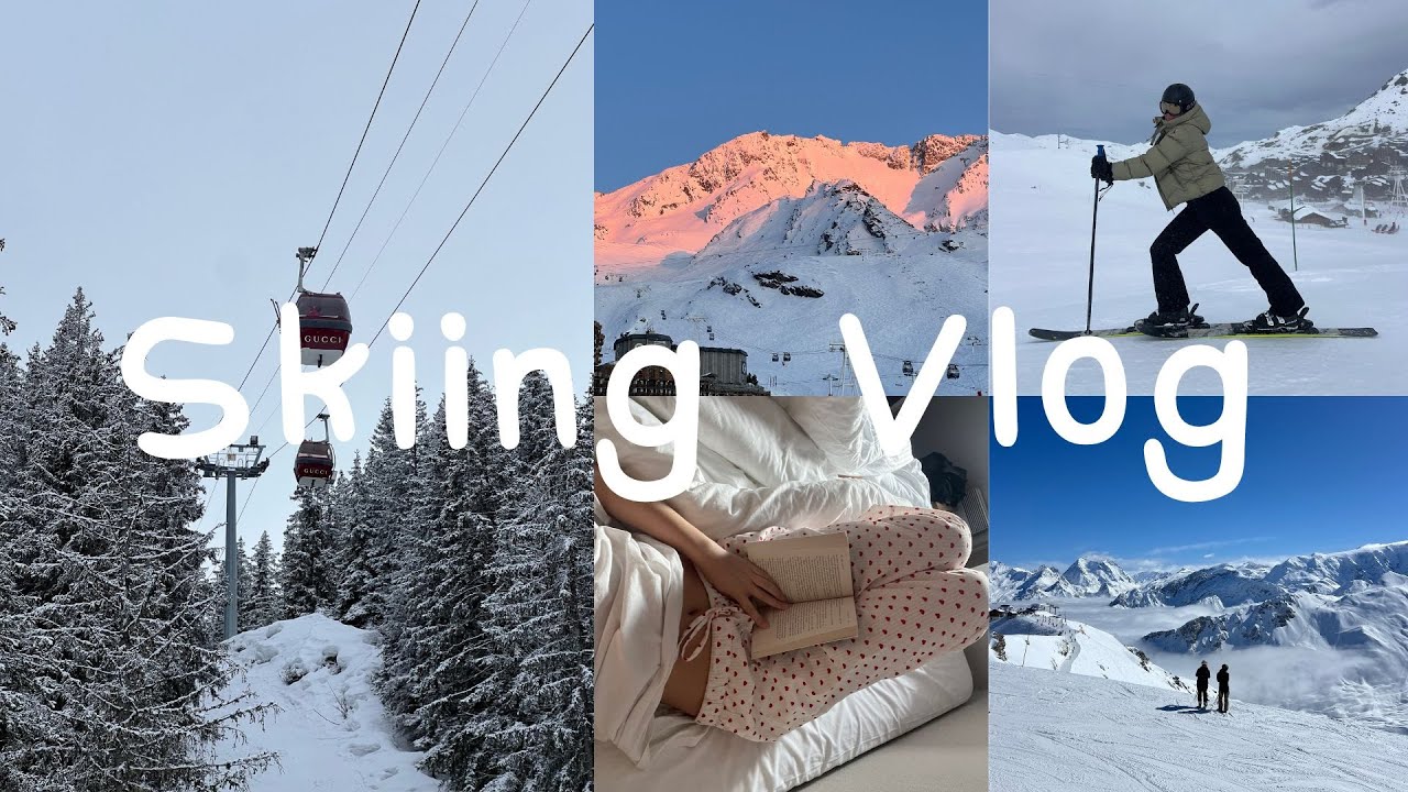 Skiing vlog⎢A week on the slopes in France with my family - YouTube