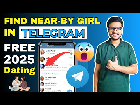 How to find near-by Girl in Telegram 2025 | Find girlfriend on telegram 😱 |Telegram Dating Bot ...