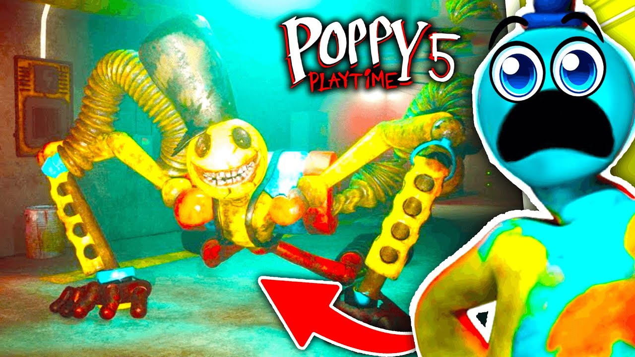 Meeting NEW Poppy Playtime MONSTER in Chapter 5 - YouTube