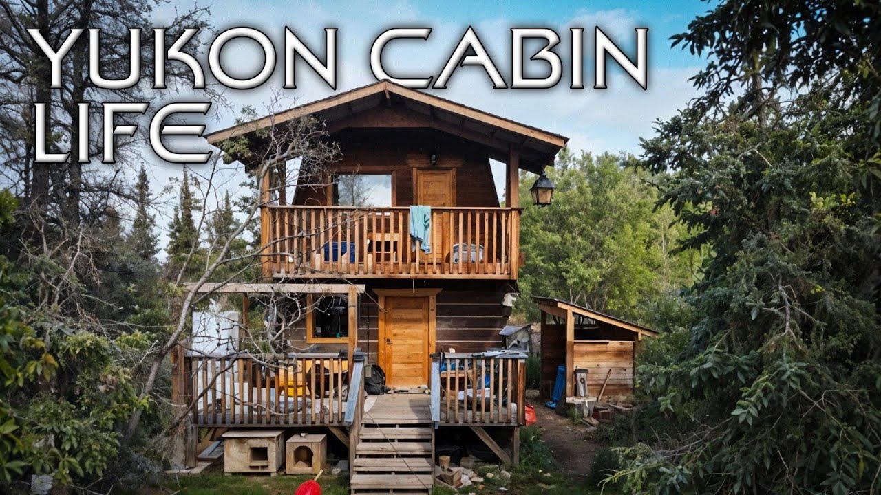 Yukon Cabin Life - Living in an Off-Grid Log Cabin in the Yukon ...