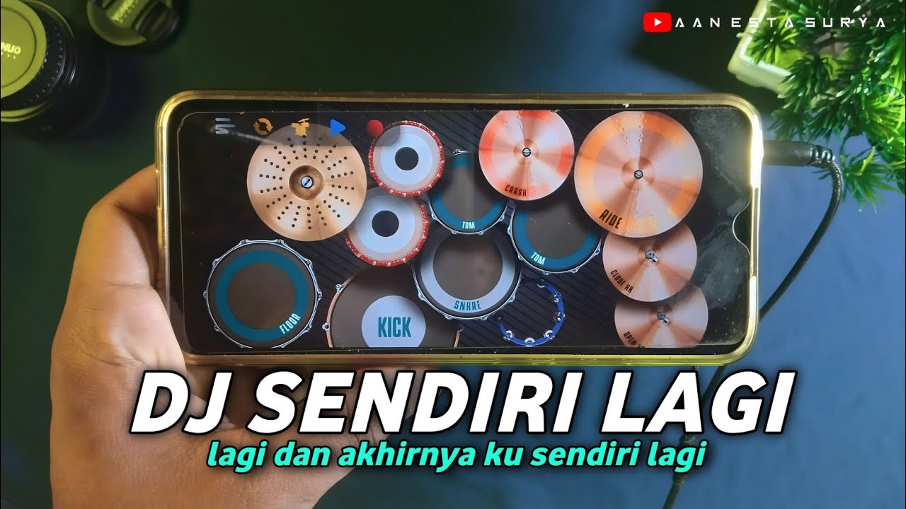 DJ LAGI DAN AKHIRNYA KU SENDIRI LAGI VIRAL TIKTOK | REAL DRUM COVER ...