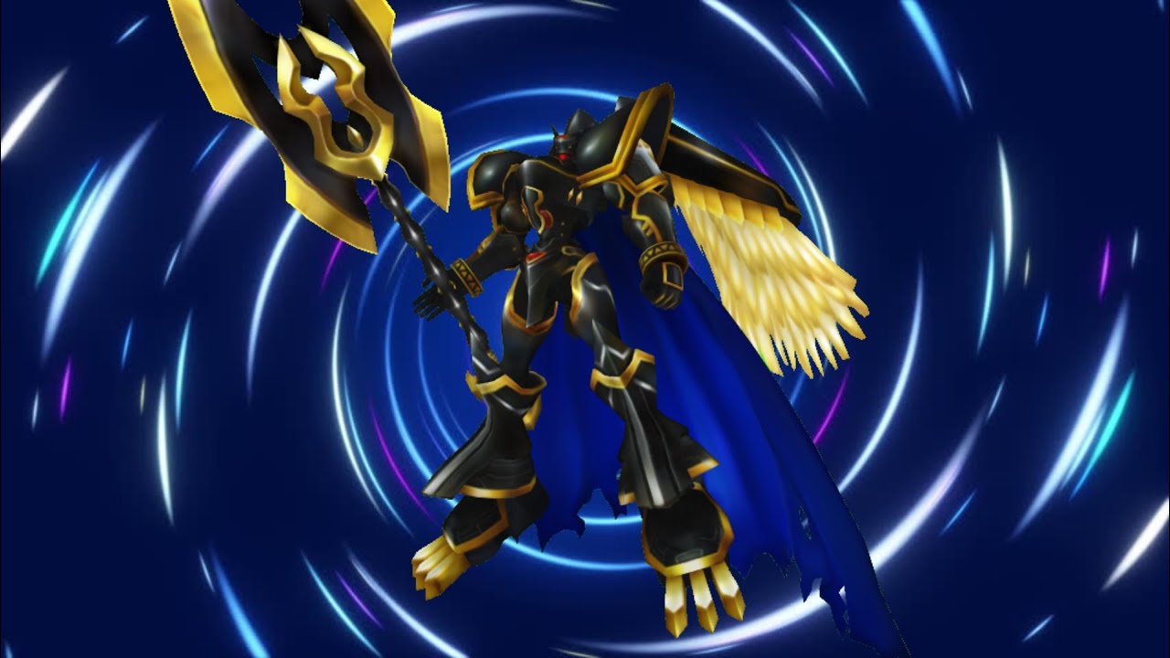 Alphamon Ouryuken Jogress Evolution Line! - YouTube