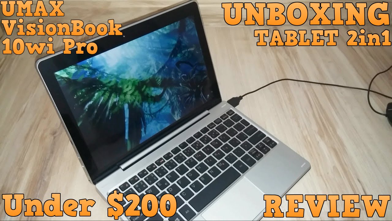 UMAX VisionBook 10wi Pro Unboxing - YouTube