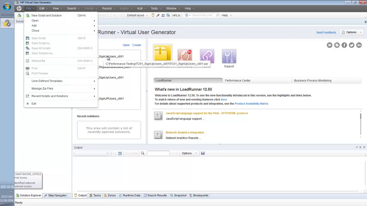 Loadrunner Script With Conditional Statement Controller And Analysis 1509