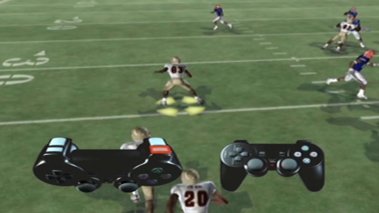 NCAA Football 2007 Quick Look at Game Menu Retro Video Game - YouTube