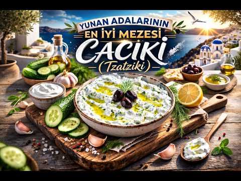 🥒🫒YUNAN ADALARININ VAZGEÇİLMEZİ CACİKİ (Tzatziki)