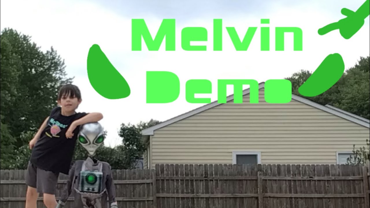 “Melvin” The Home Depot Dancing Alien Robot Demo - YouTube