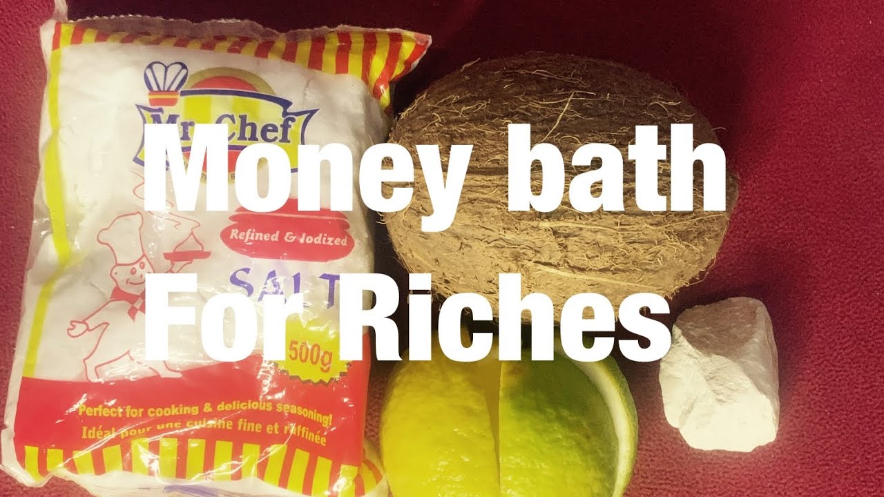 Money bath rituals with fast results #theseer #money #bath #salt - YouTube