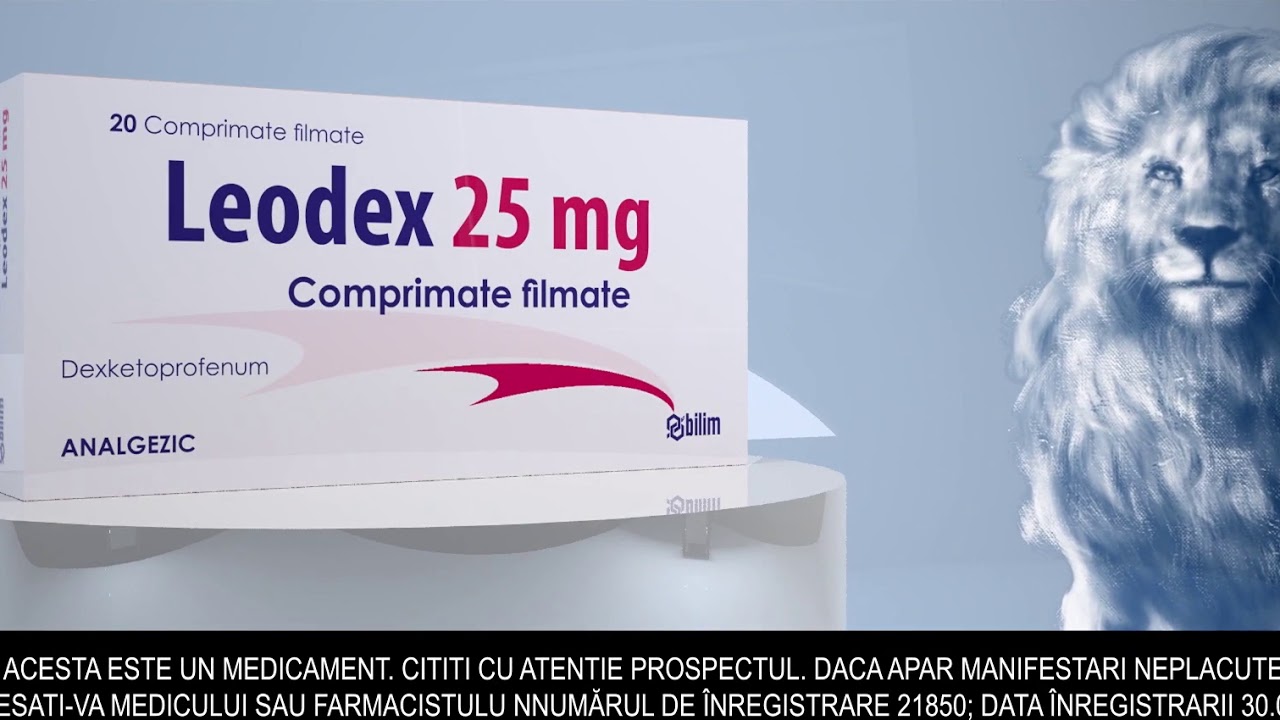 LEODEX - Medicament analgezic - YouTube