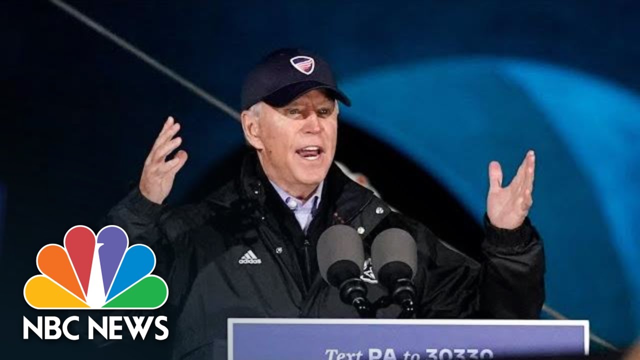 Biden Speaks At Rally In Pennsylvania | NBC News - YouTube