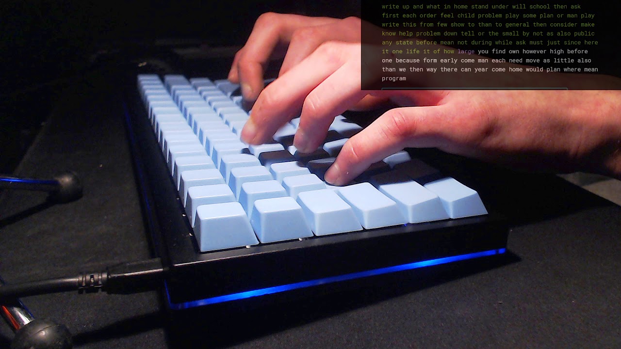 epbt blue blanks kbd75 - YouTube