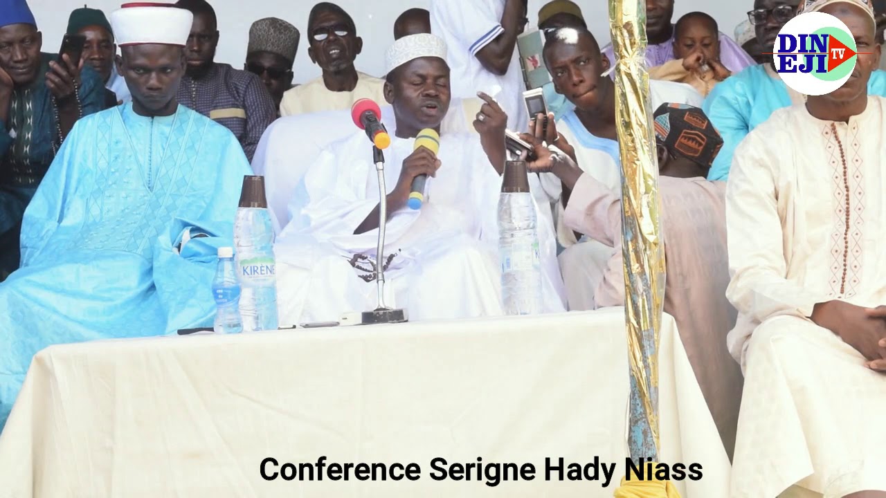 Conference al Oustaz Hady Niass: les daaras - YouTube