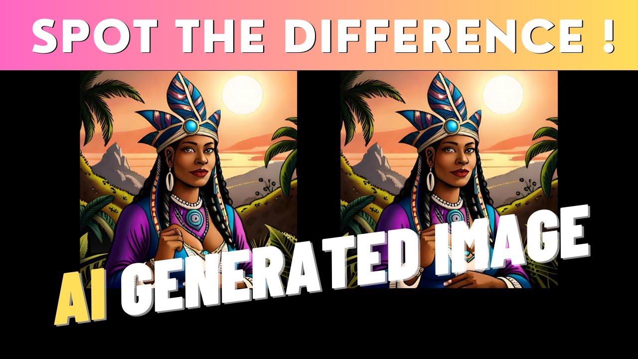 Can you spot the mind-blowing difference in this AI-created image ...