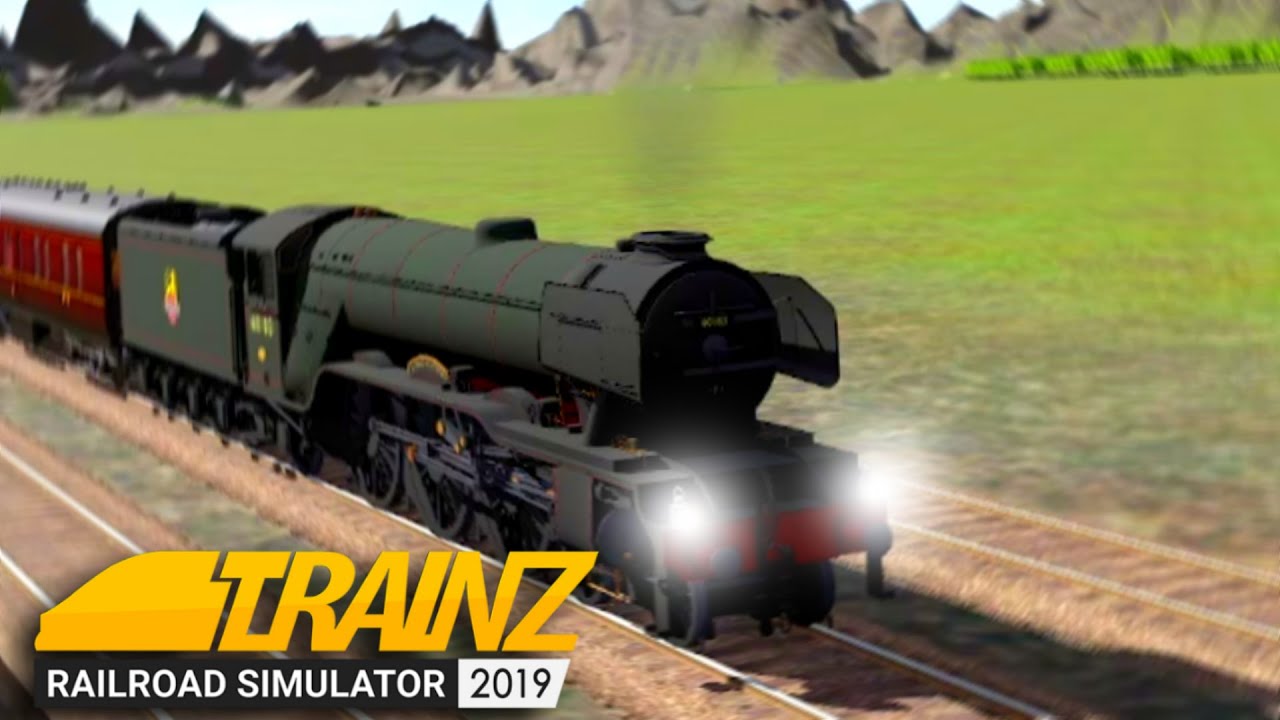 BR Flying Scotsman vs BR HST 125 in Trainz 2019 - YouTube