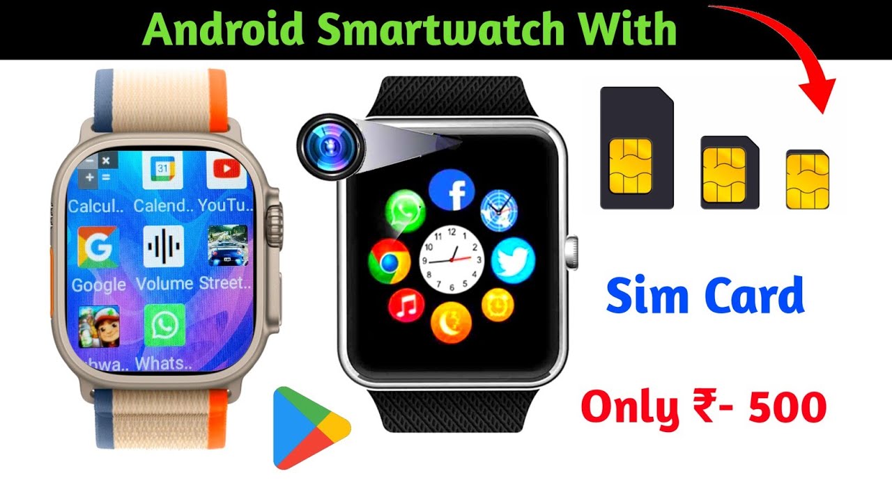 4G Android Smartwatch | S8 Ultra Smartwatch | A1 Smartwatch | Best 4g ...