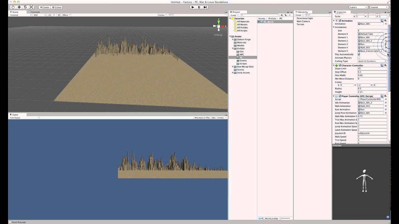 Unity RPG - Initial Development - YouTube