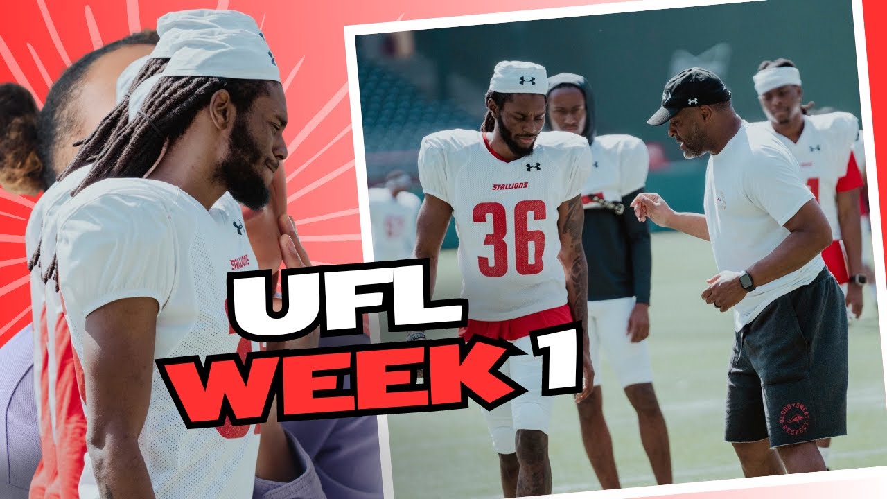 Episode 1 | UFL Training Camp Week 1: New Beginnings & Exciting Start ...