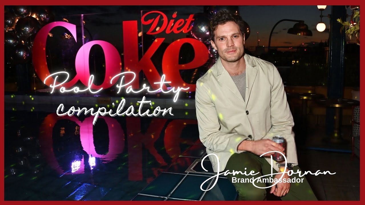 [COMPILATION] 🆕 JAMIE DORNAN at the “𝘋𝘐𝘌𝘛 𝘊𝘖𝘒𝘌 𝘈𝘥𝘷𝘦𝘳𝘵 𝘓𝘢𝘶𝘯𝘤𝘩 𝘗𝘰𝘰𝘭 𝘗𝘢𝘳𝘵𝘺 ...