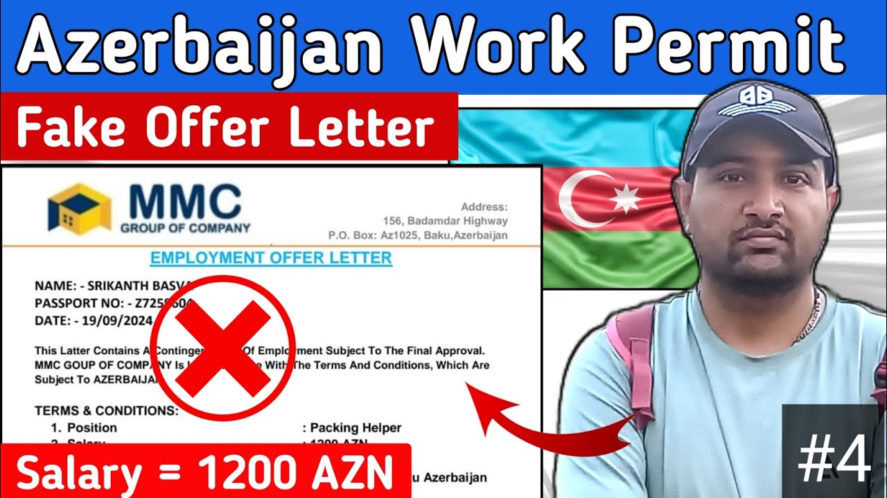 Fake Offer Letter Azerbaijan 🇦🇿 MMC Group of Company Baku 🇦🇿 Azerbaijan ...