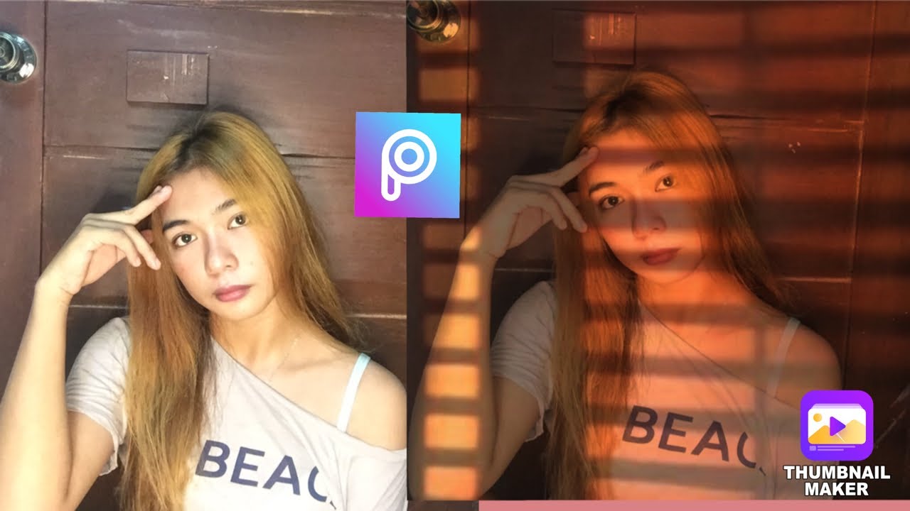 Sun blind effect | Window sun kissed | Picsart - YouTube
