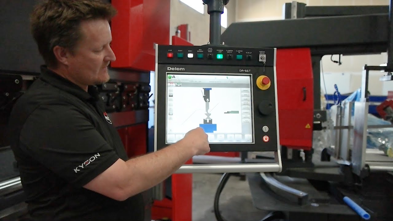 Delem Control DA-66T for Press Brake Tutorial | Program on RMT Press ...