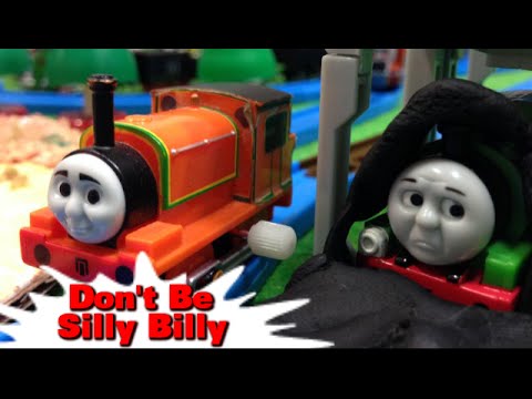 Thomas and friends "Don't Be Silly Billy" トーマス プラレール ガチャガチャ なまいきなビリー ...