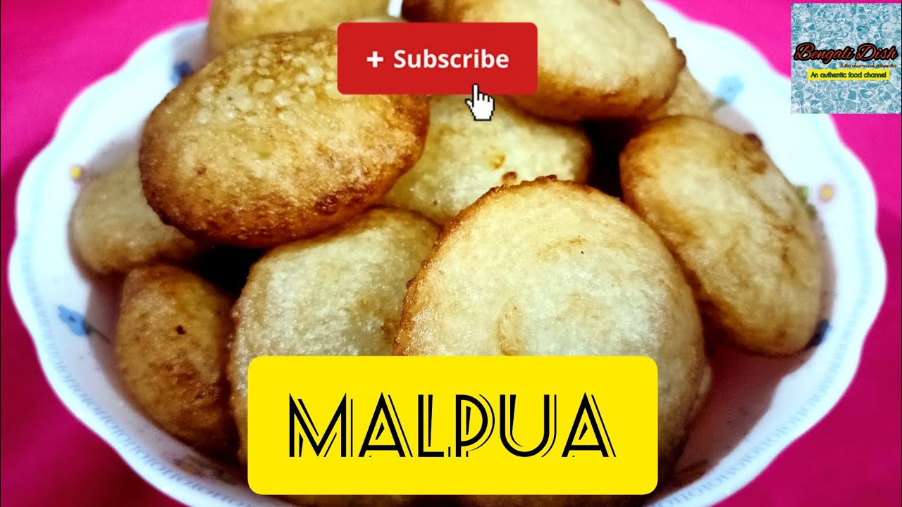 Sweet Malpua Recipe | Bengali Pua Pitha | Malpua ️#viral #trending # ...