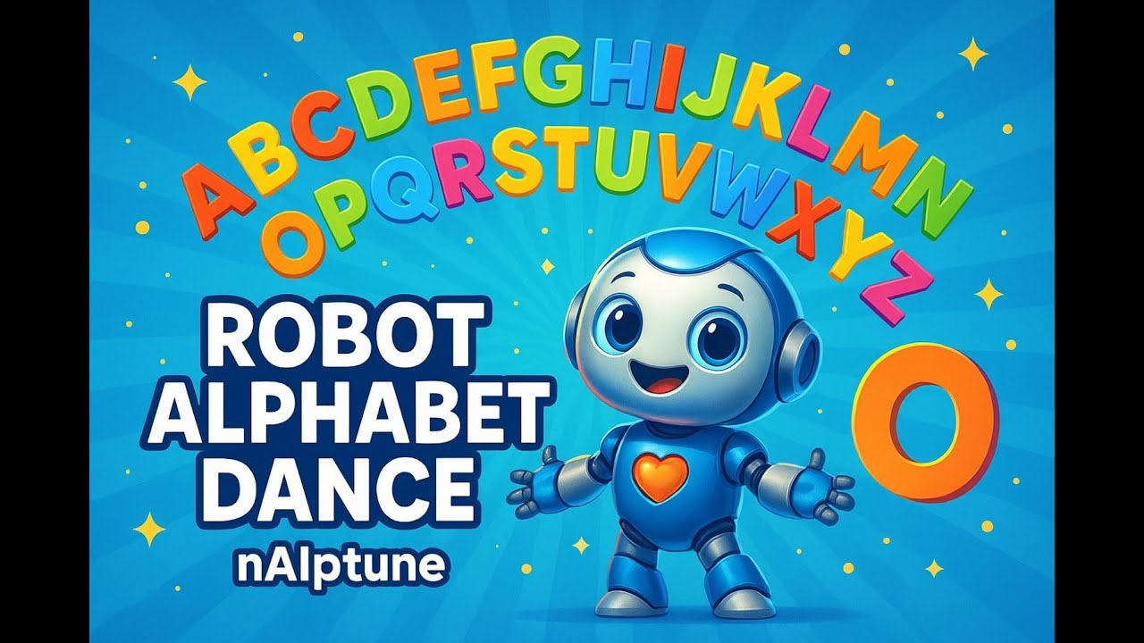 Robot ABCs Dance Party Learn Alphabet A to Z nAIptune Educational Songs ...