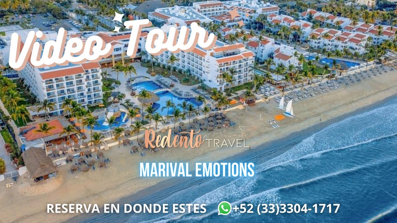 Hotel MARIVAL EMOTIONS - All Inclusive, Nuevo Vallarta, México (Video ...
