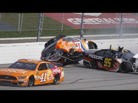 Top 20 Hardest NASCAR Crashes of 2019 - YouTube