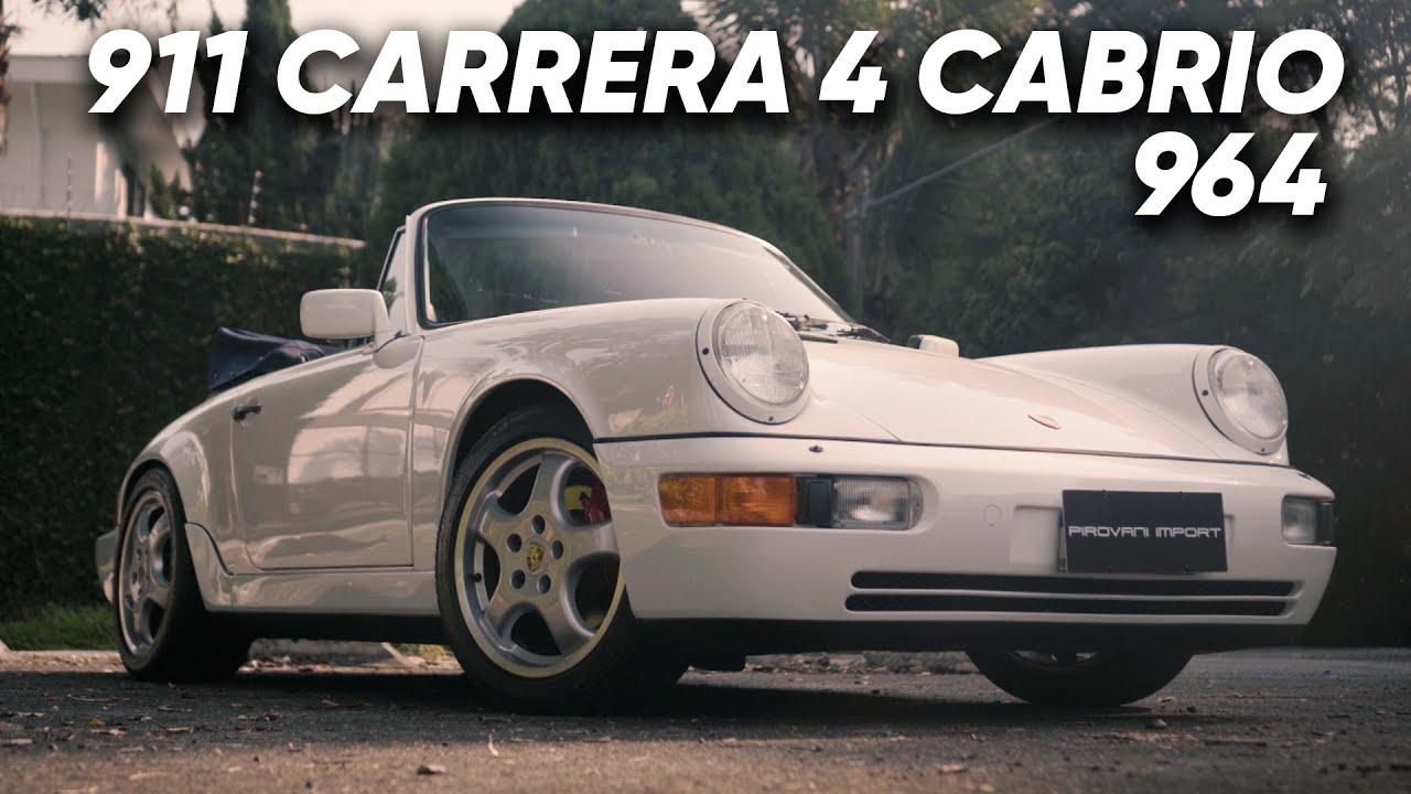 COMO É DIRIGIR UM PORSCHE DE 34 ANOS DE IDADE - PORSCHE 911 CARRERA 4 ...